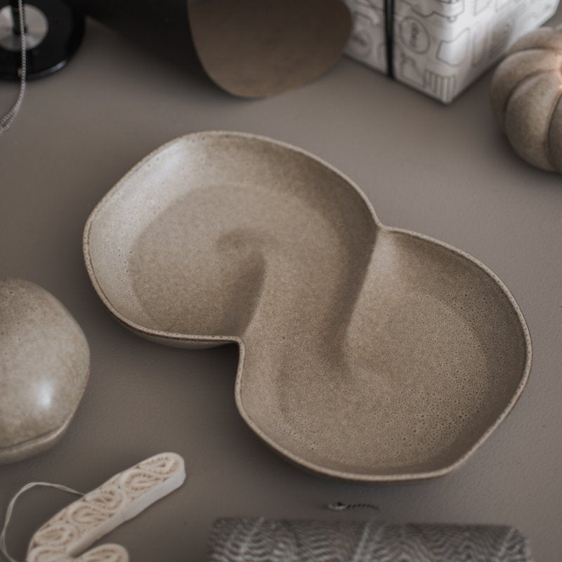 Bun Plate - beige – Enchanté inredning & design AB