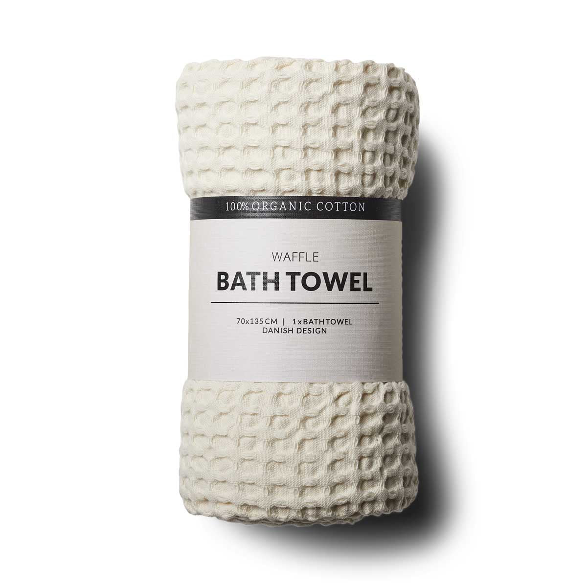 Waffle Bath Towels shell – Enchanté inredning & design